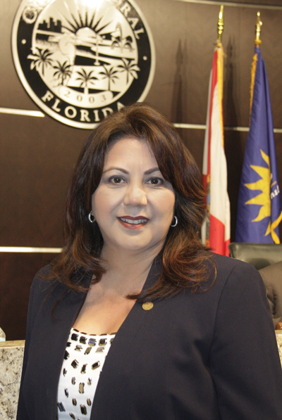After almost two years, Sandra Ruiz is back as Vice Mayor. - Doral ...