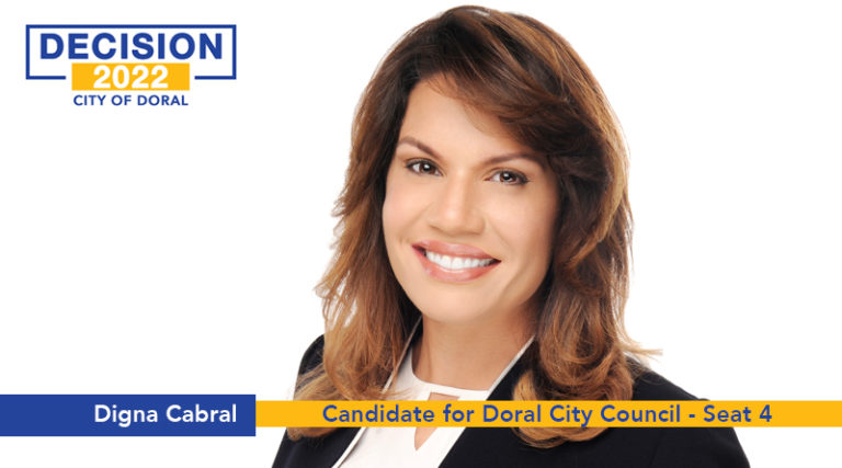 Digna Cabral – Candidate for Doral City Council, Seat 4 - Doral Family ...