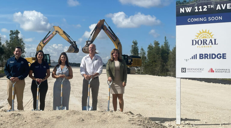 City of Doral and Bridge Industrial Break Ground on New Access Road at ...